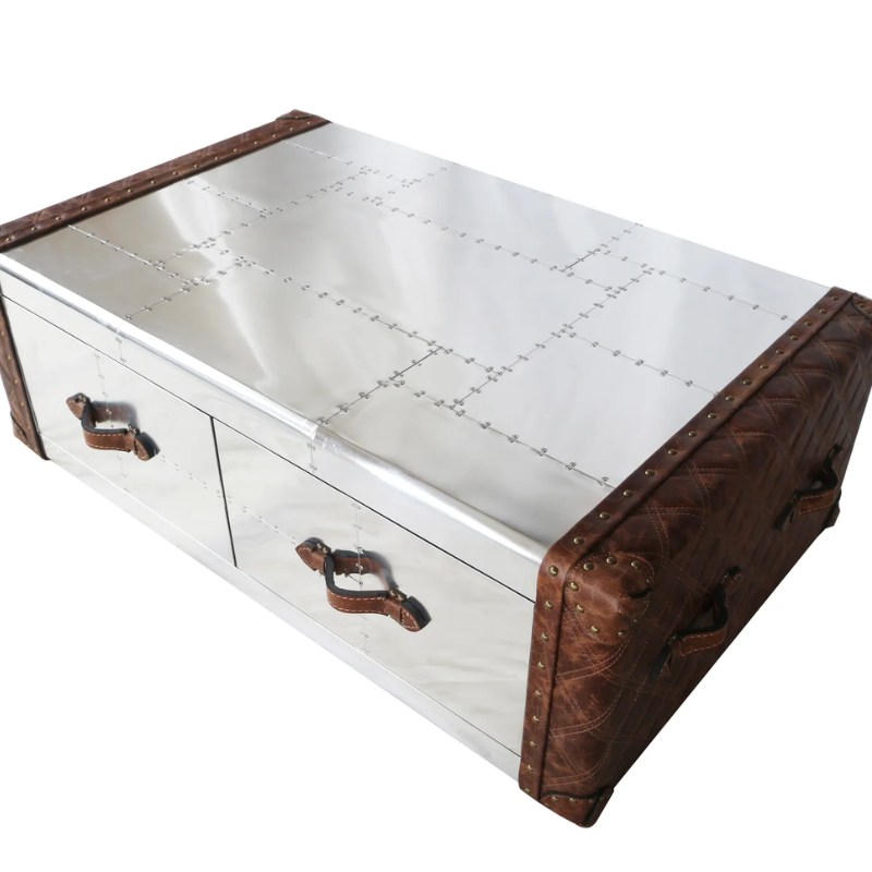 Aviator Vintage Coffee Table | 60% Off | Next Day Delivery | – HOMEBELLA